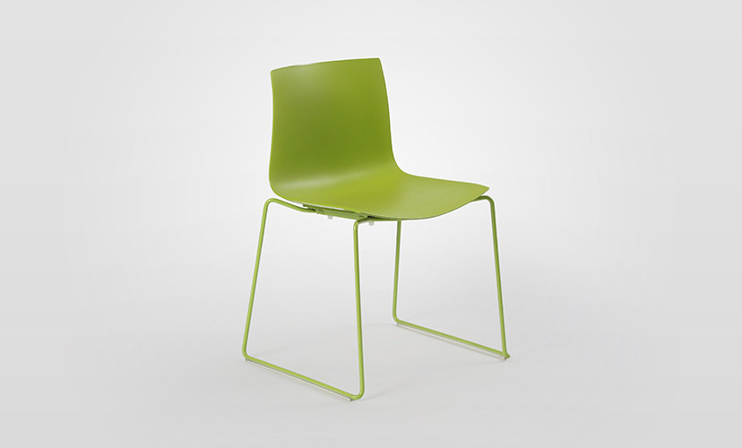 Catifa 46 Sled Chair | Designer Dining Chairs, Office Chairs ...