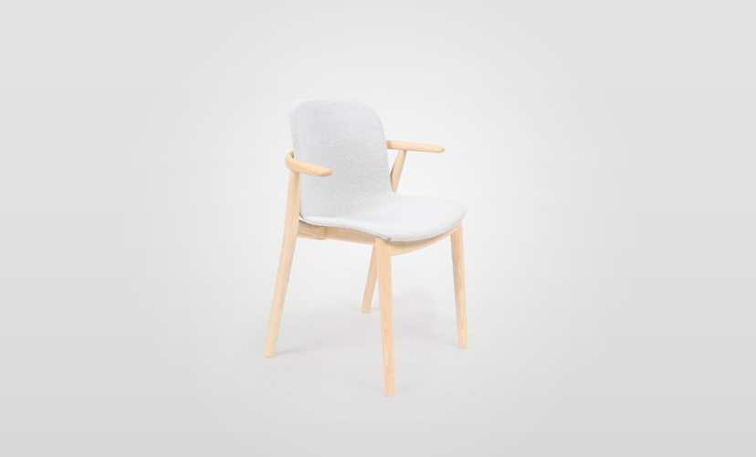 Relief Four Leg Armchair | Designer Office Chairs | Contemporary Furniture