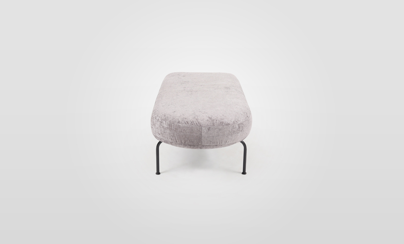Nave Ottoman D-End | Designer Ottomans | Contemporary Furniture