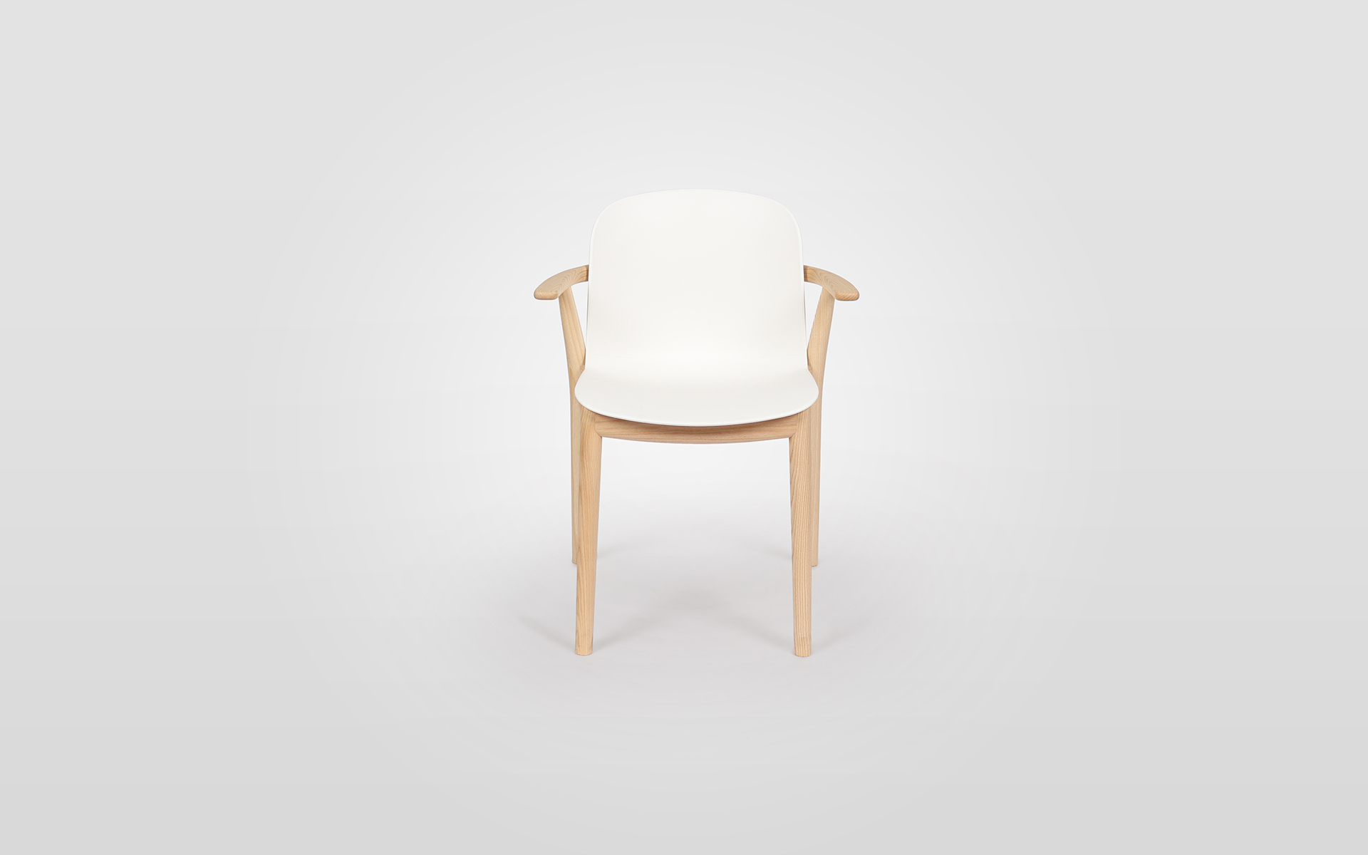 Relief 4-Leg Timber Armchair | Designer Dining Chairs, Office Chairs ...